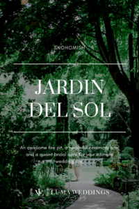 Jardin Del Sol Wedding Venue in Snohomish